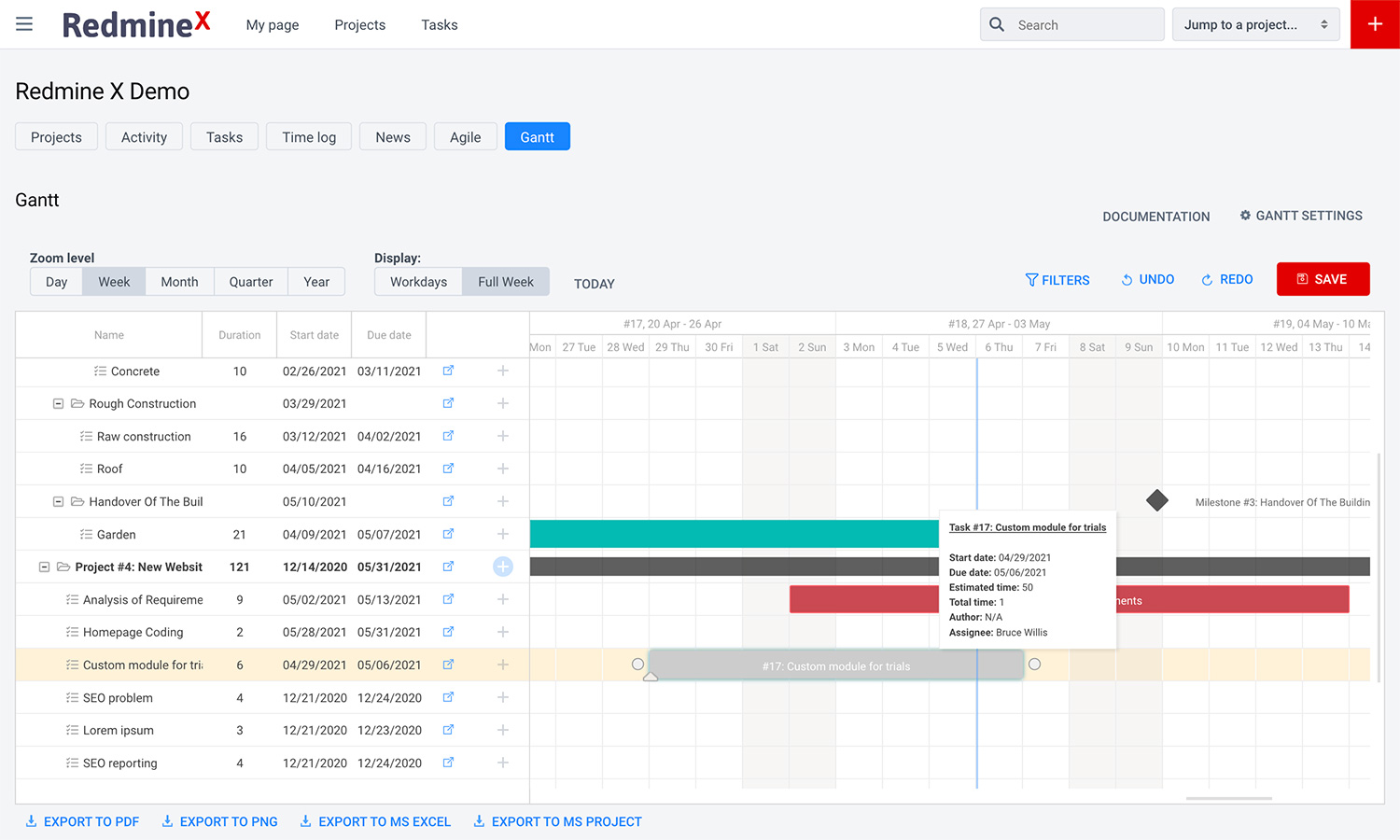 Redmine Gantt Plugin - RedmineX: Redmine Plugins, Cloud & Server Solutions Redmine Gantt Plugin - RedmineX: Redmine Plugins, Cloud & Server Solutions